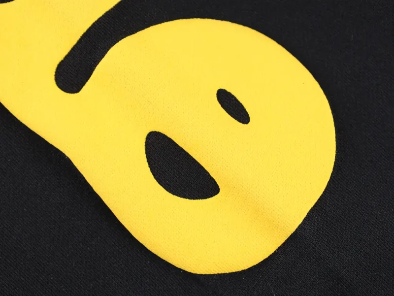 Sp5der Beluga Sweatpants in the Onyx/Yellow - HypeUnique